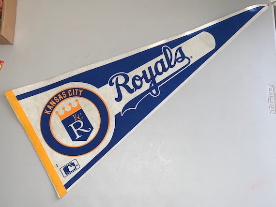 Kansas City Royals Vintage Full Size Pennant MLB / 30 X 12 - Etsy
