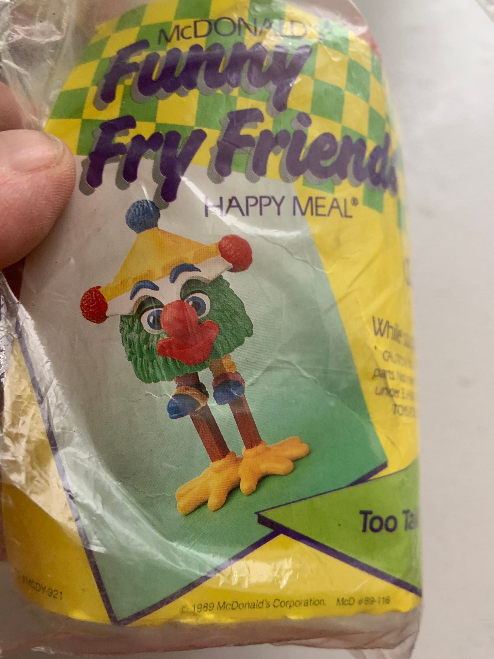 NEW Sealed Mcdonalds Funny Fry Friends 7 Pc Lot Fry Guys | Etsy