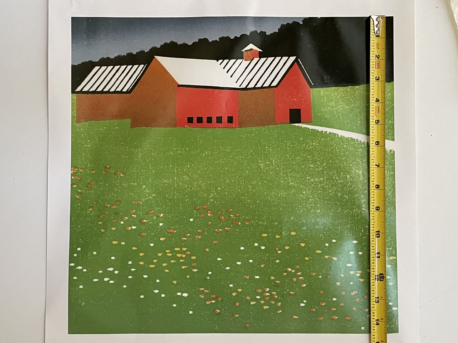 Sabra Field Barns June 1990 vermont Makes It Special | Etsy