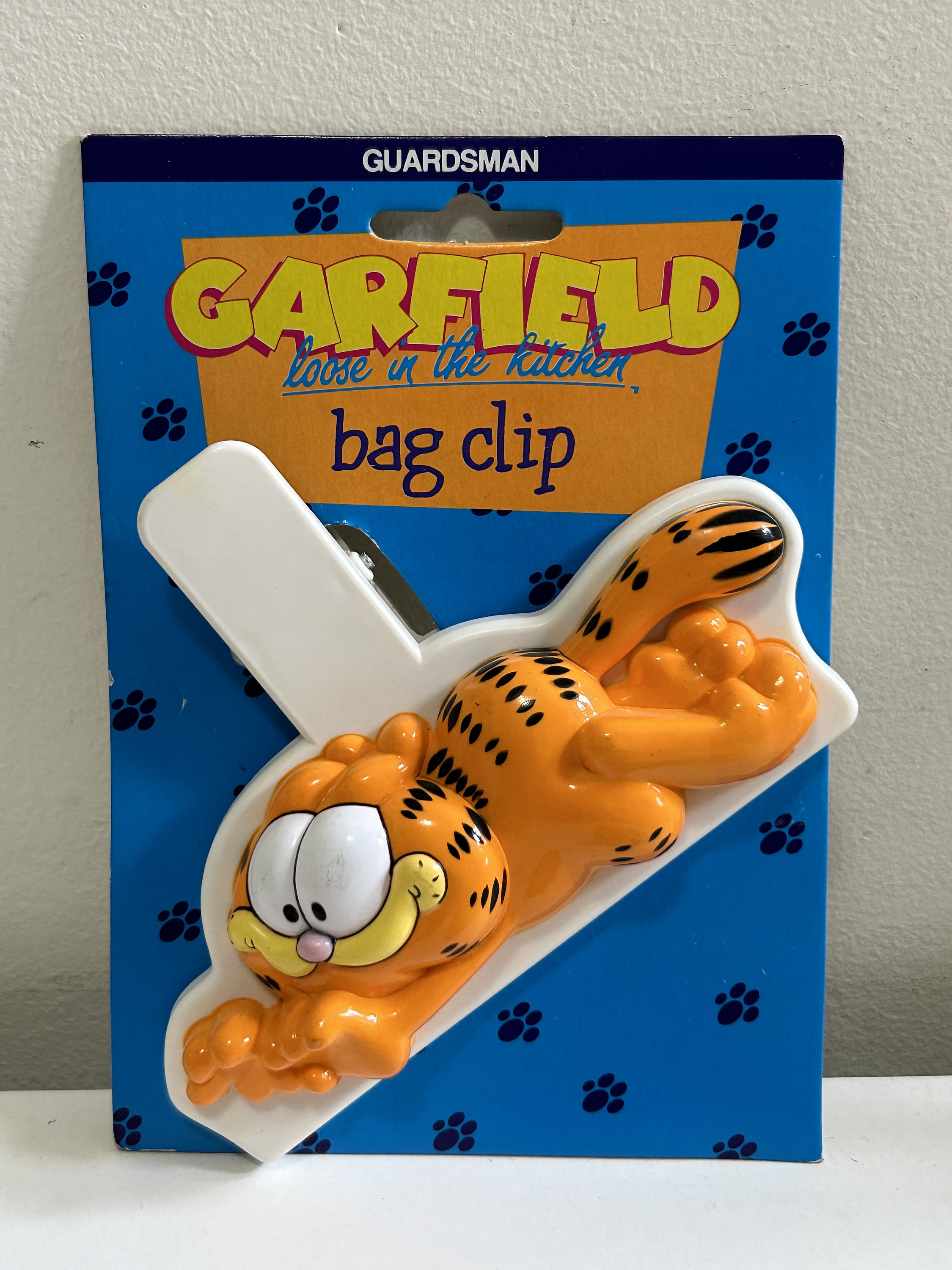Vintage NOS Garfield Novelties; Yo-yo, Bag Clip, Scented Key Chain ...