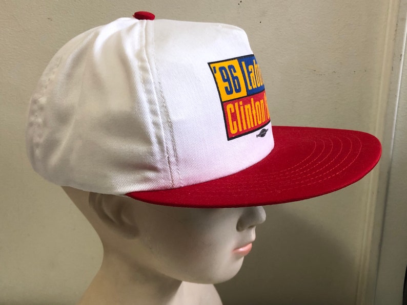 1996 Bill Clinton Campaign Hat; ‘96 Laborers’ Clinton/ Gore NEW Vintage ...