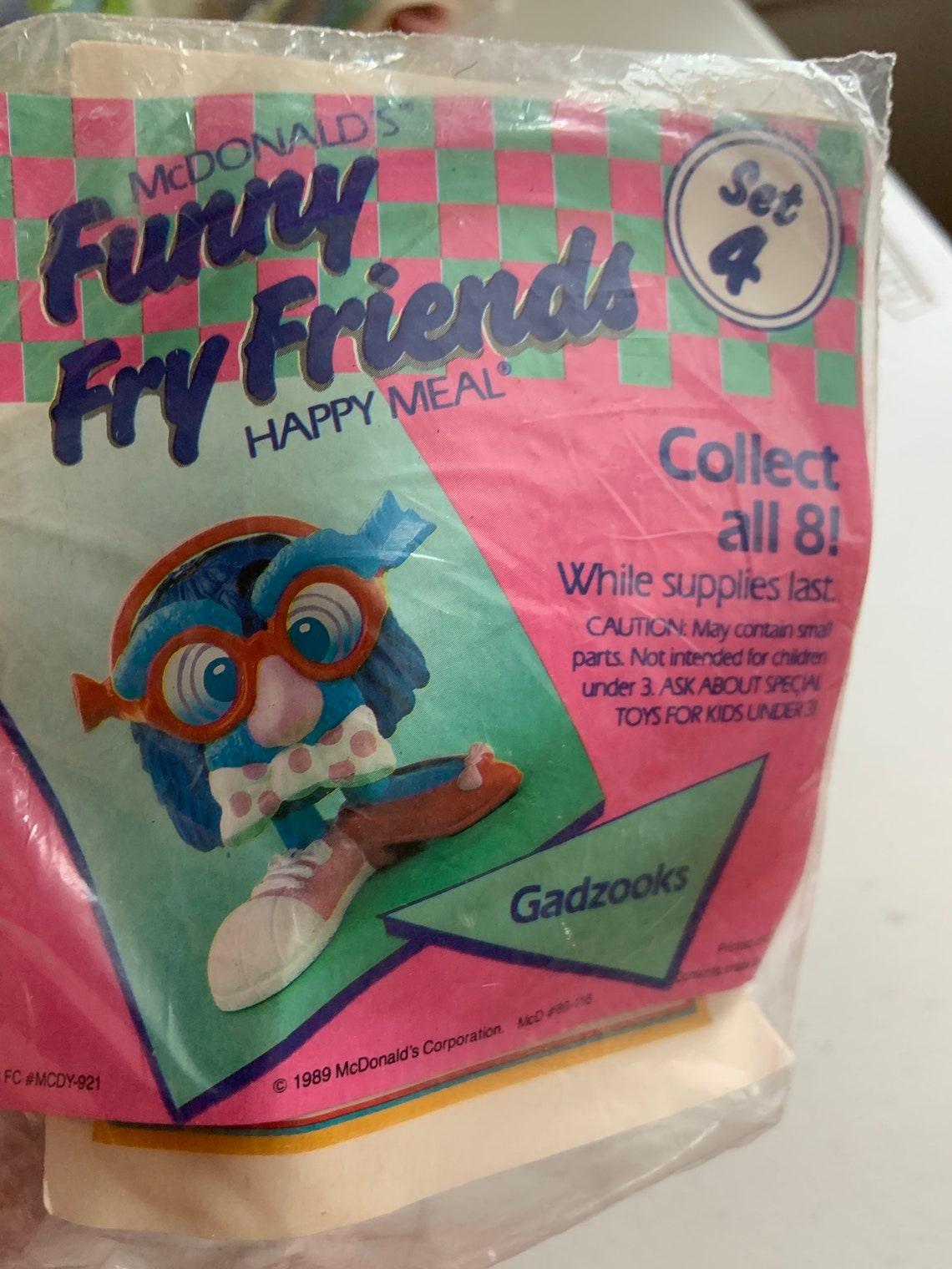 NEW Sealed Mcdonalds Funny Fry Friends 7 Pc Lot Fry Guys | Etsy