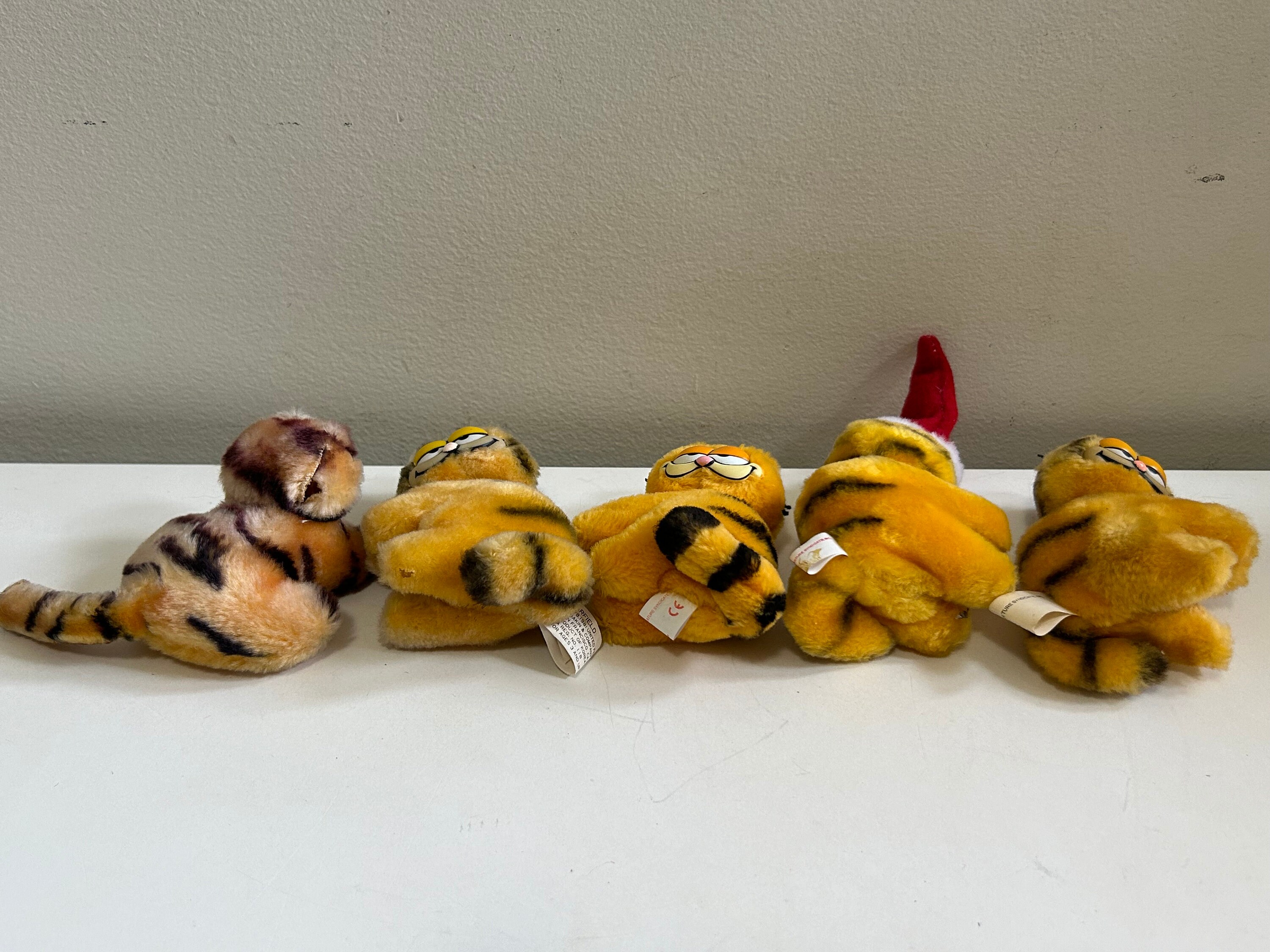 Vintage Garfield Gripper Grabber Plush Figures - Etsy