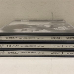 Bob Dylan 3 CD Box Set the Bootleg Series Volume 1-3 1961-1991 Rare ...