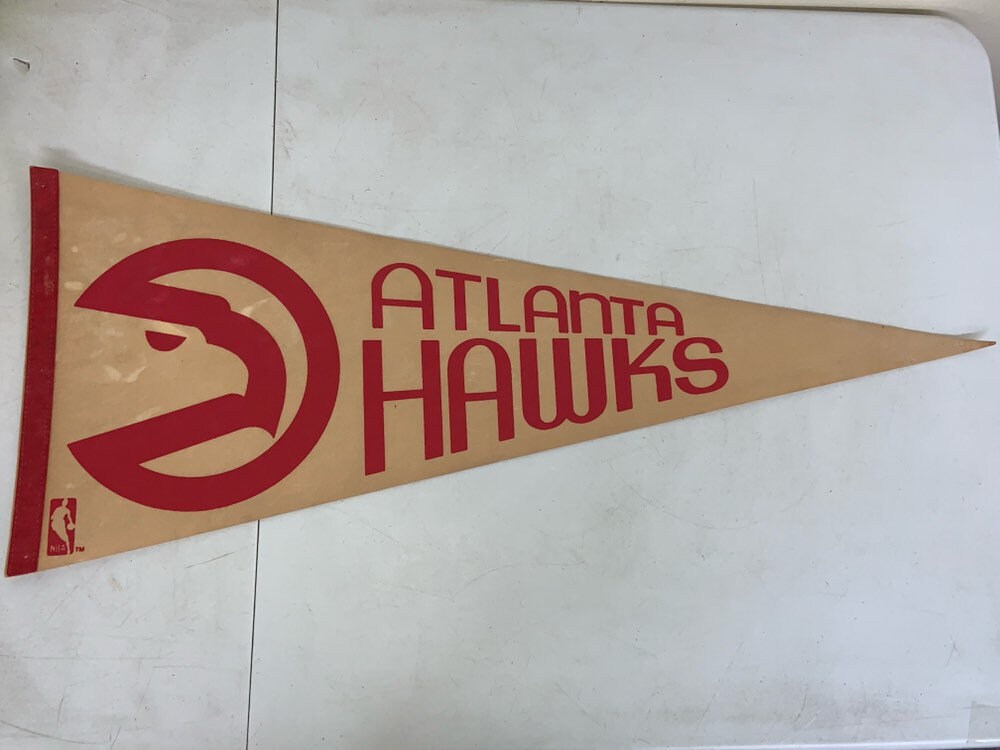 Atlanta Hawks 30 Vintage 1990s Full Size Pennant NBA - Etsy