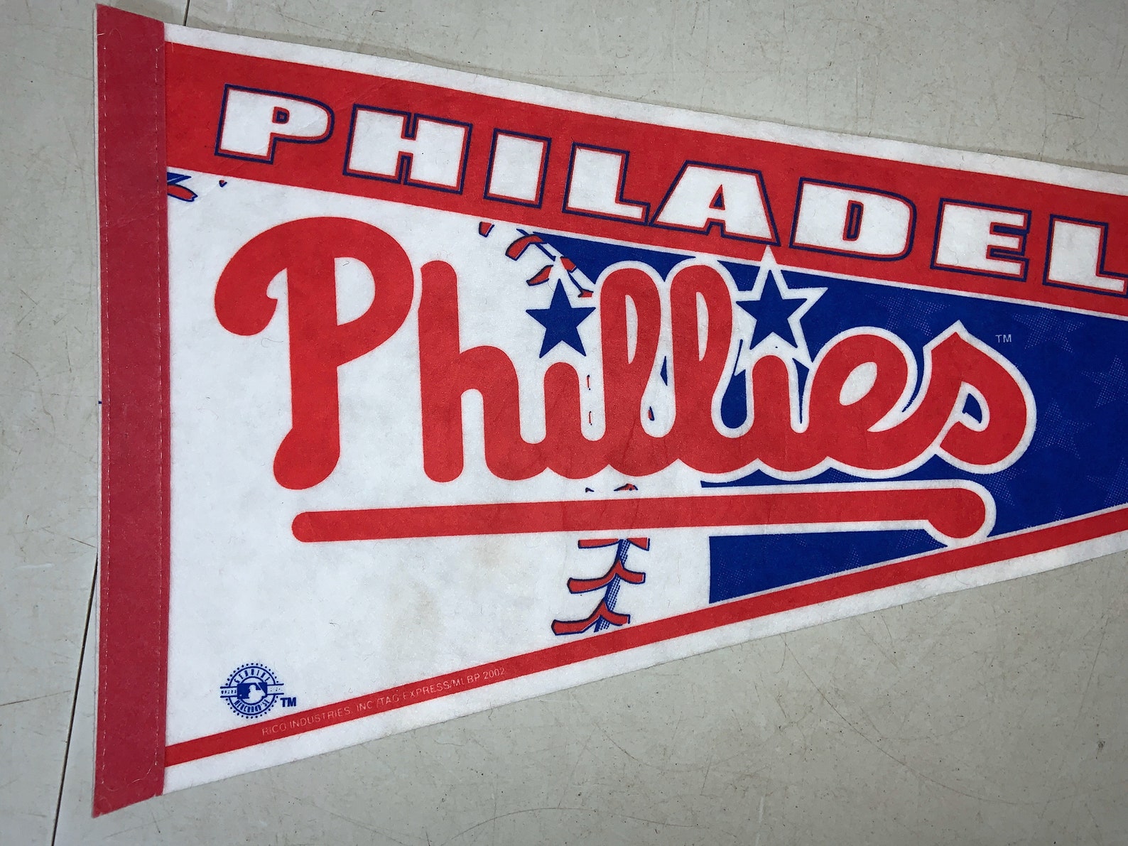 Philadelphia Phillies / 29.5 Vintage 1990s Full Size Pennant - Etsy