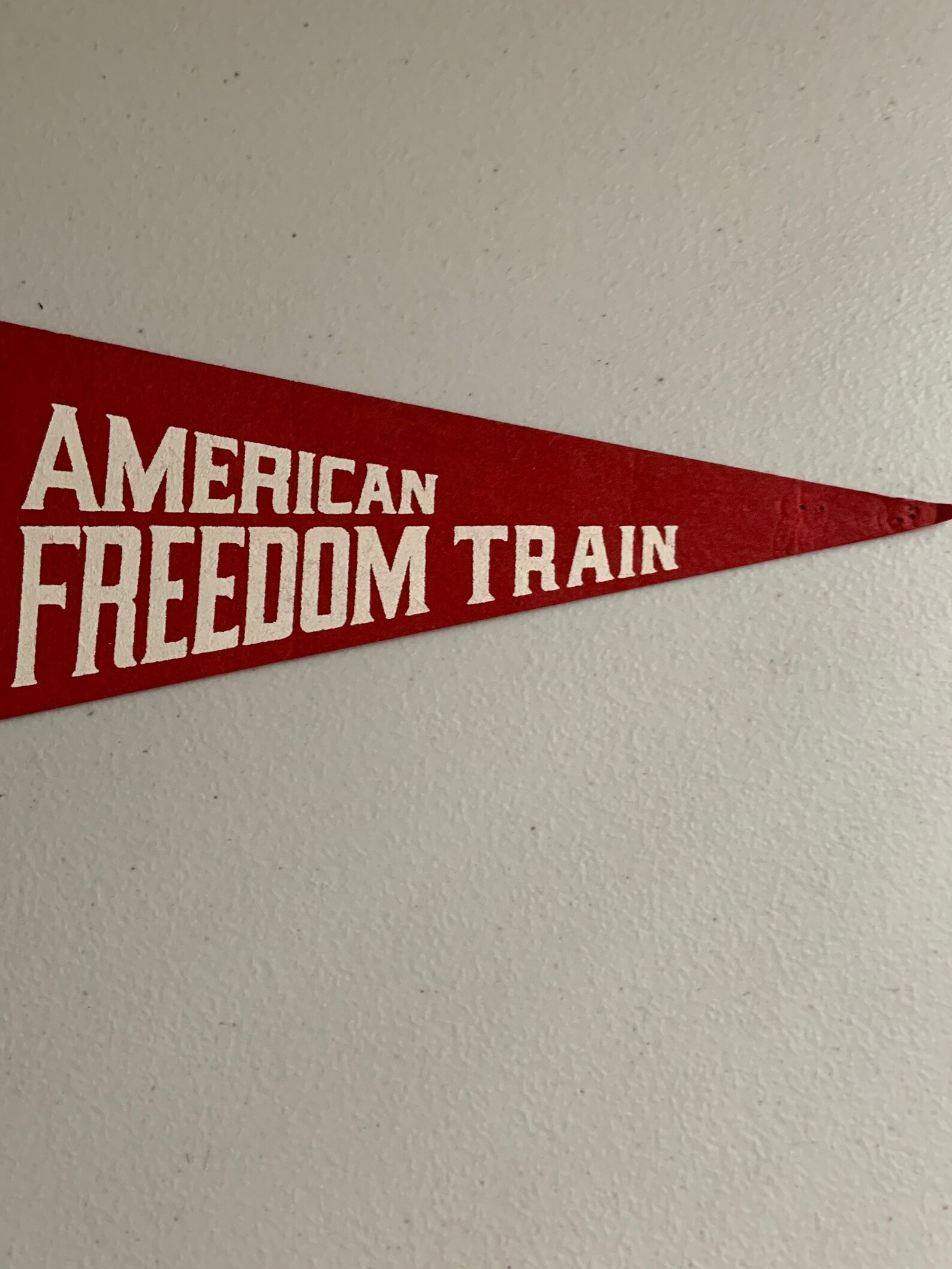 American Freedom Train Vintage Mini Souvenir Pennant 12 x | Etsy