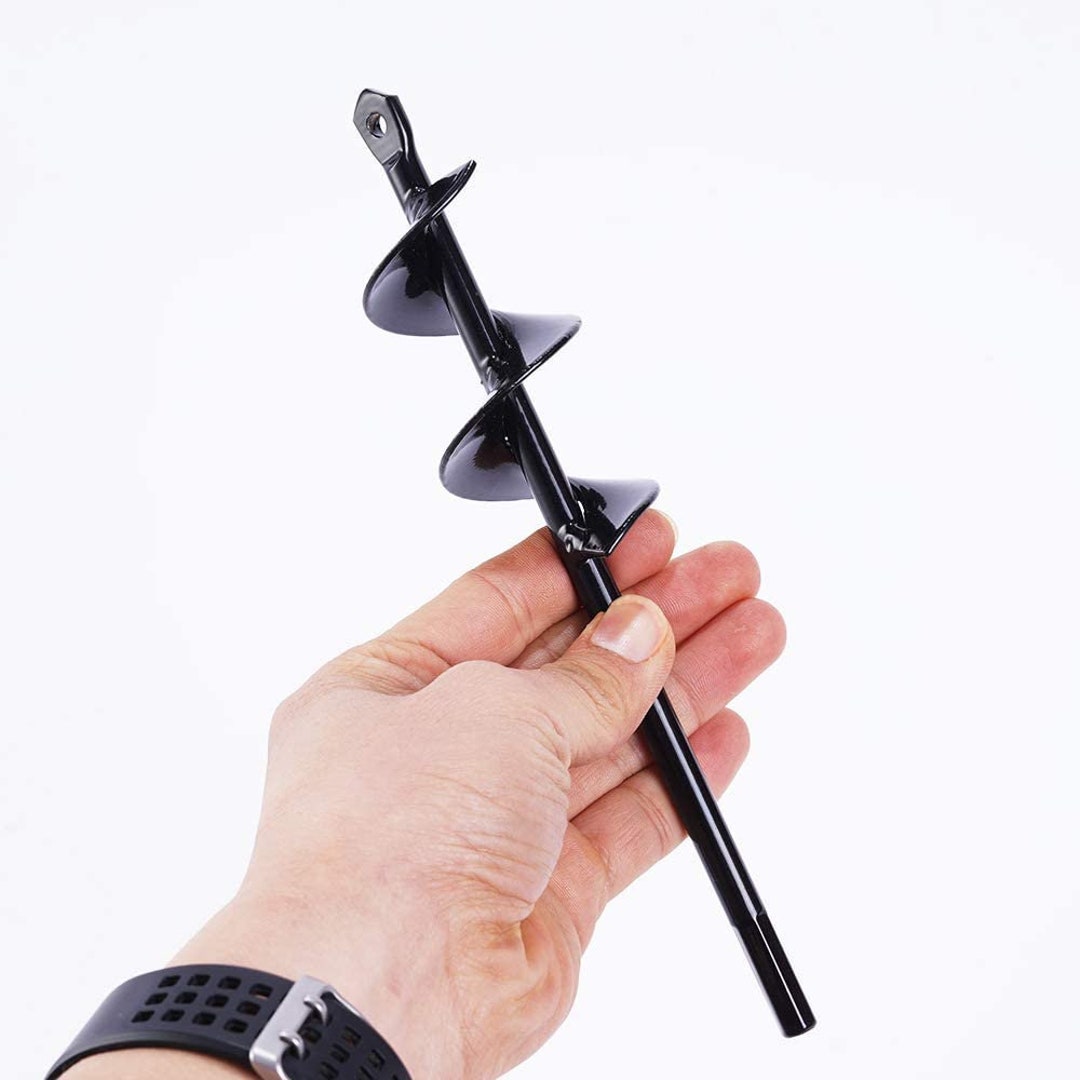 Tree Planting Auger for Planting Plug Seedlings/ 1.6 Inches X 9 Inches ...