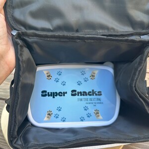 Dog Treat Holder, Lunchbox With Snack Box, Dog Show Supplies - Etsy