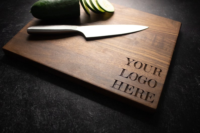 Custom Company Logo Cutting Board Engraved Cutting Board - Etsy