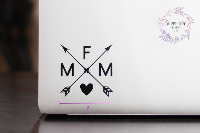 Monogram Decal, Monogram Sticker, Decal Stickers, Decals, Stickers ...