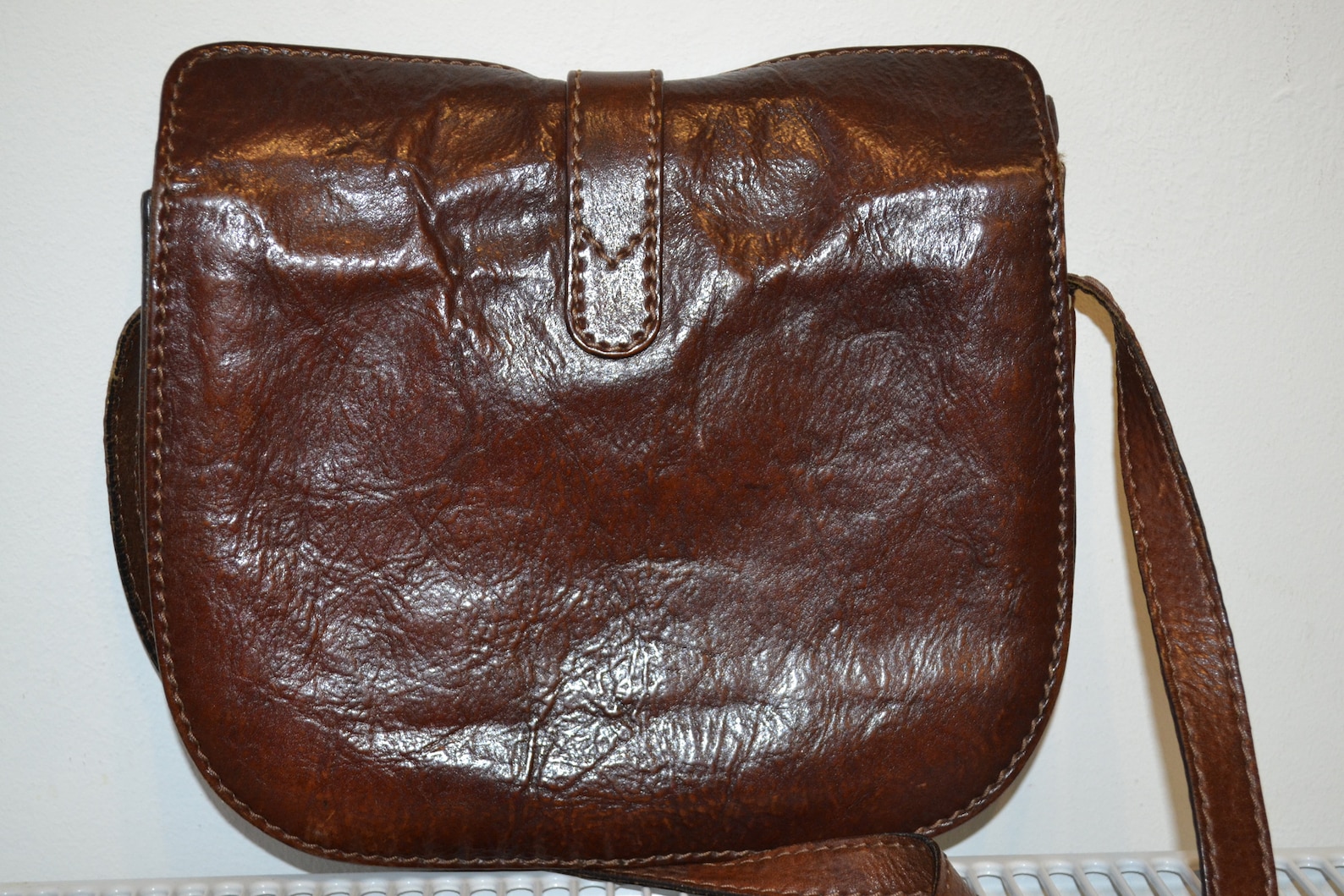 Vintage the Bridge Leather Bag - Etsy