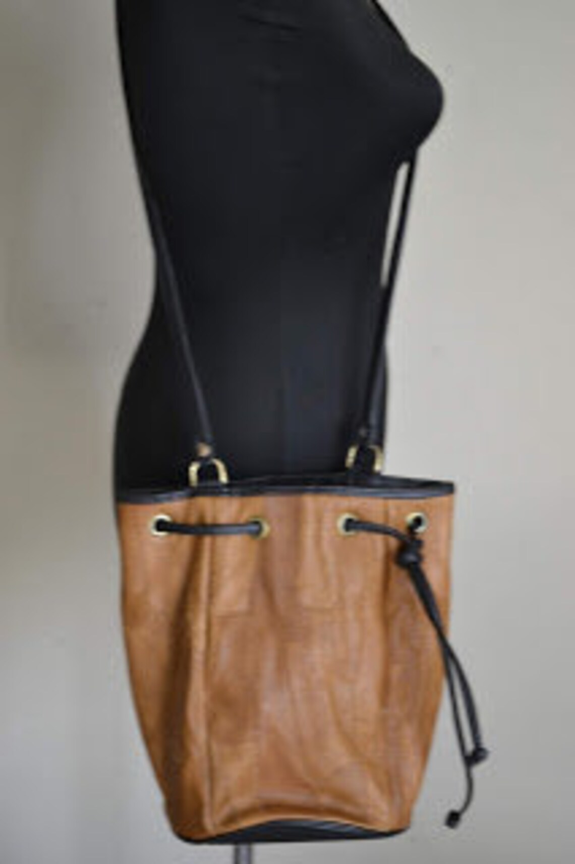 Vintage Bucket Bag - Etsy