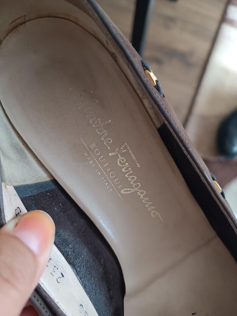 Vintage Salvatore Ferrgamo Shoes - Etsy