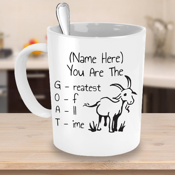 Greatest of All Time Goat - Etsy