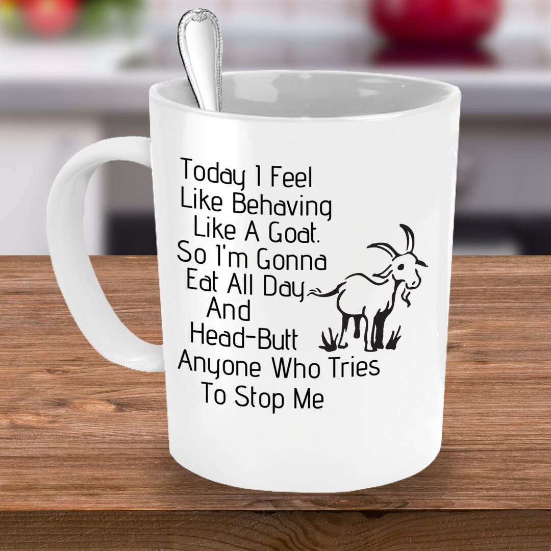 Goat Gift Mug, Goat Mug, Goat Lover Gift, Goat Mom Gift, Gift for Goat ...