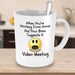 Zoom Meeting Mug, Working From Home, Office Humor Mug, Home Office ...