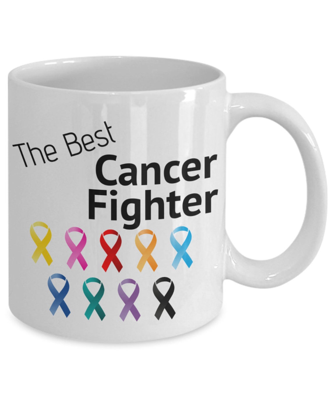 Cancer Fighter Mug Cancer Encouragement Gift Cancer Patient | Etsy