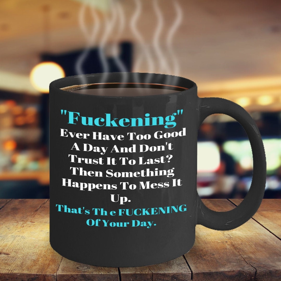 Swear Word Gift Mug, Cursing Mugs, Funny Definition Mugs, Adult Humor ...