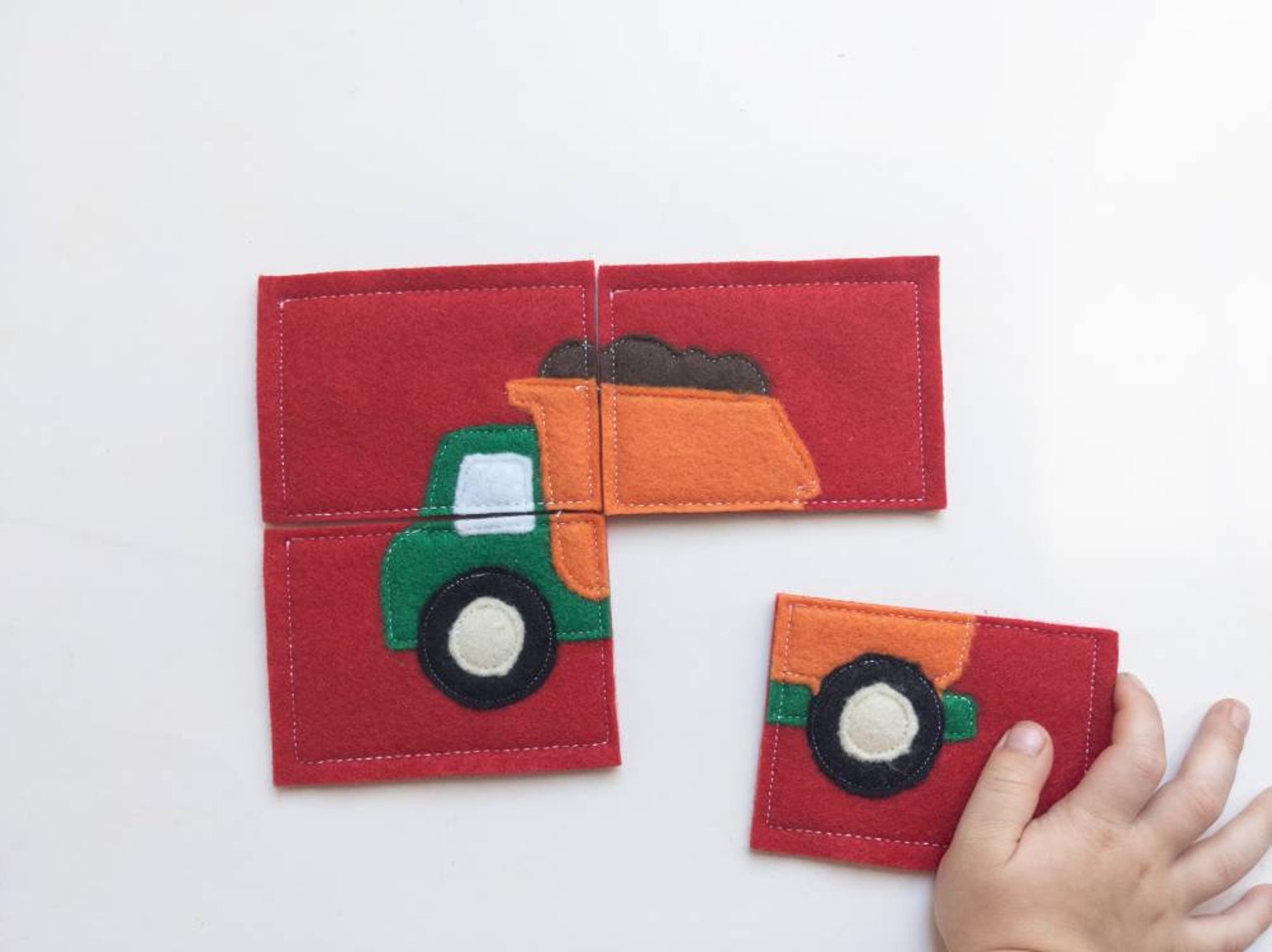 Felt Puzzle Kids Educational Toys Learning Activity - Etsy