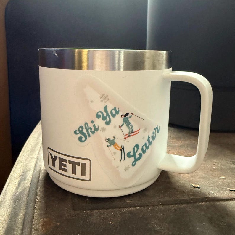 Ski Ya Later Sticker | New Hampshire Skiing Sticker | NH Skiing Sticker ...