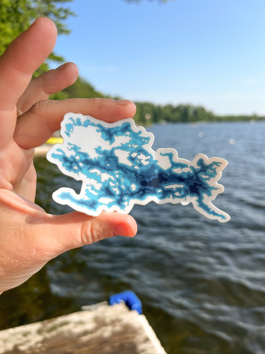 Lake Winnipesaukee Sticker NH Sticker Lake Sticker Waterbottle, Laptop ...