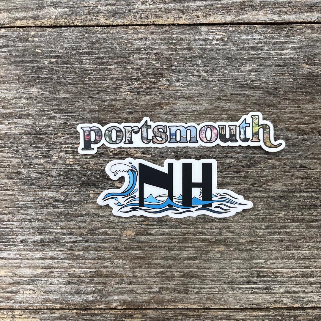 Portsmouth NH Sticker Bundle | New Hampshire Sticker Gift Set ...