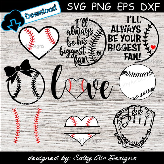 Baseball Digital Cut Files Bundle Digital Files baseball - Etsy