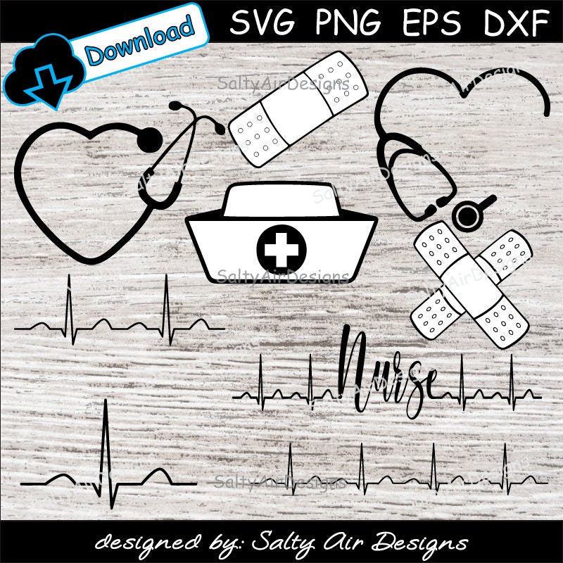 Ekg Strip Svg - Etsy