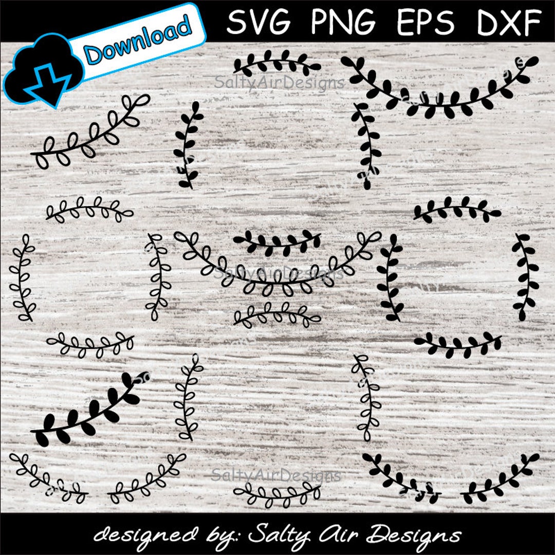 Flourish Bundle Cut File - Flourish Svg – Circle Flourish - Eps, Png ...