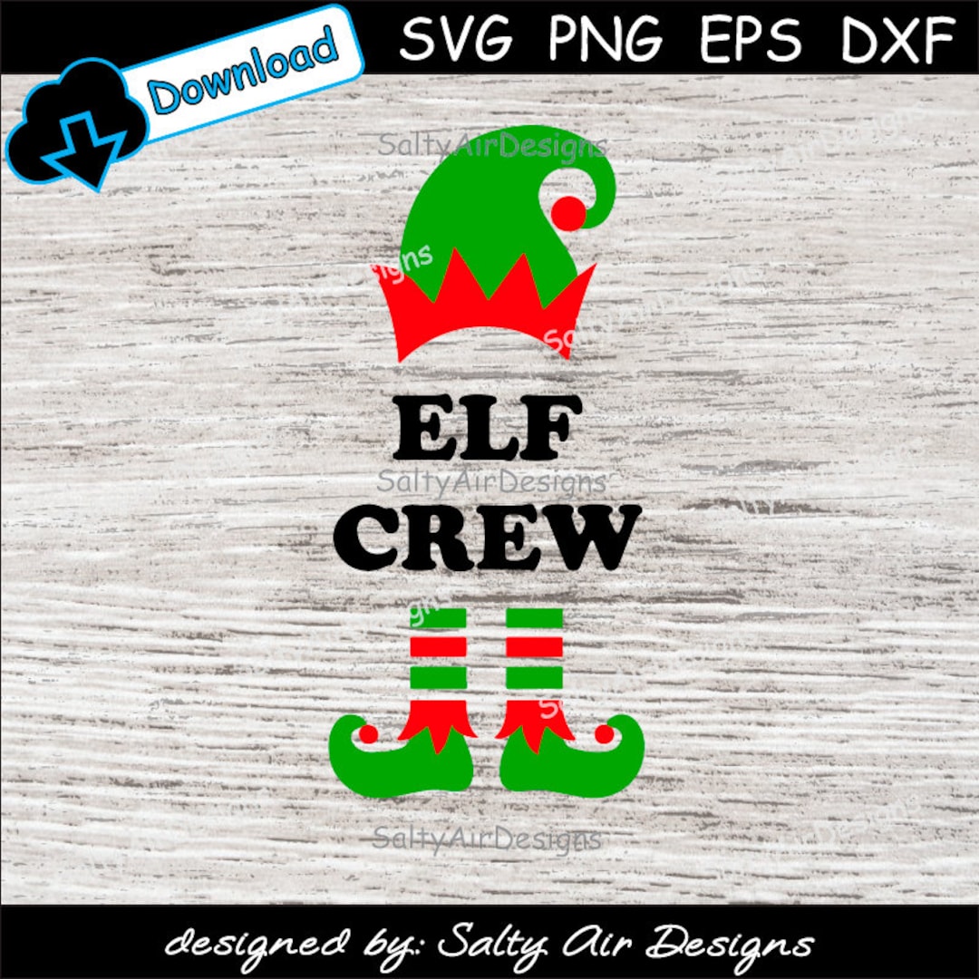 Elf Crew SVG - Elf Crew - Elf Crew Clipart – Xmas Countdown – Elf Squad ...