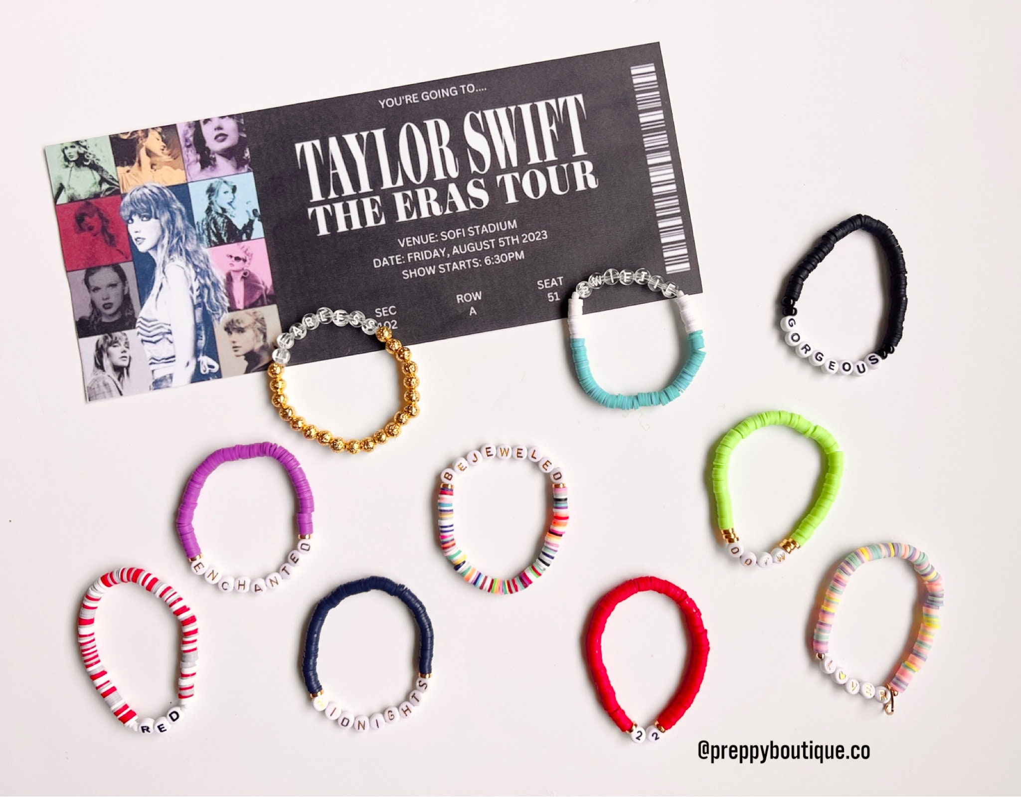 Taylor Swift Friendship Bracelets - Etsy