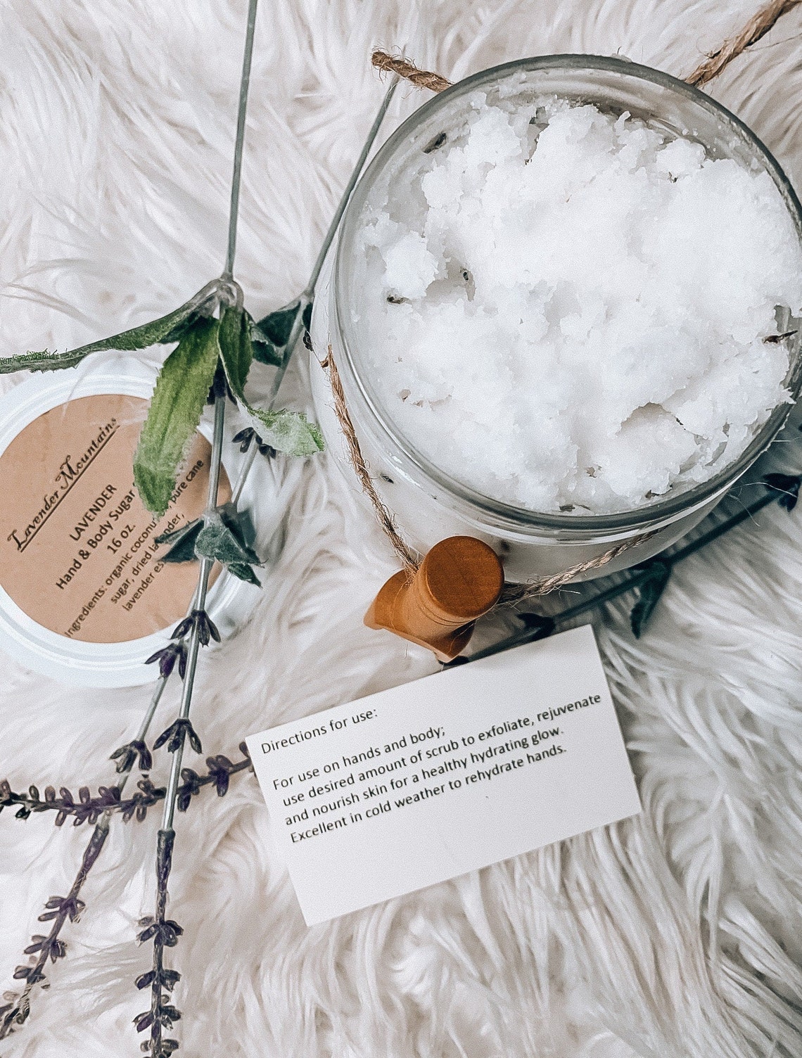 Lavender Hand and Body Sugar Scrub / Citrus Hand and Body Scrub ...