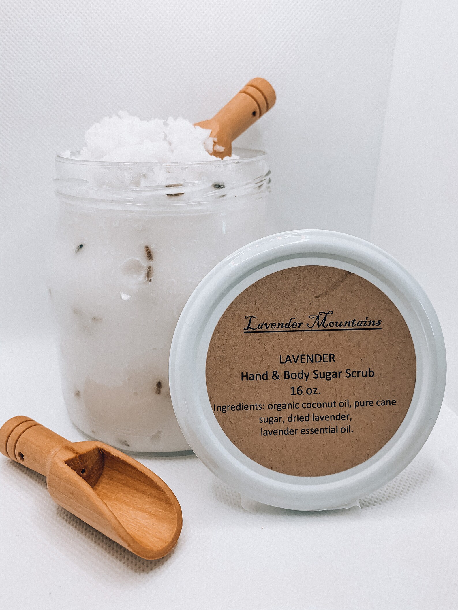 Lavender Hand and Body Sugar Scrub / Citrus Hand and Body Scrub ...