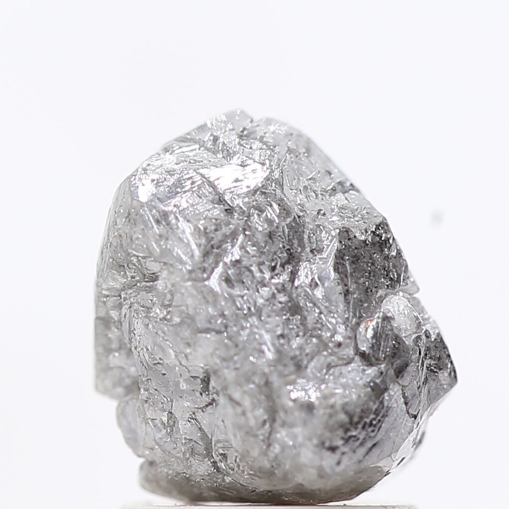 Natural Grey Rough Diamond Natural Raw Uncut Diamonds Fancy | Etsy