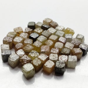 1.00 Carat Lot 1.50 to 2.00 MM Natural Diamond ! Congo Cube Shape Loose ...