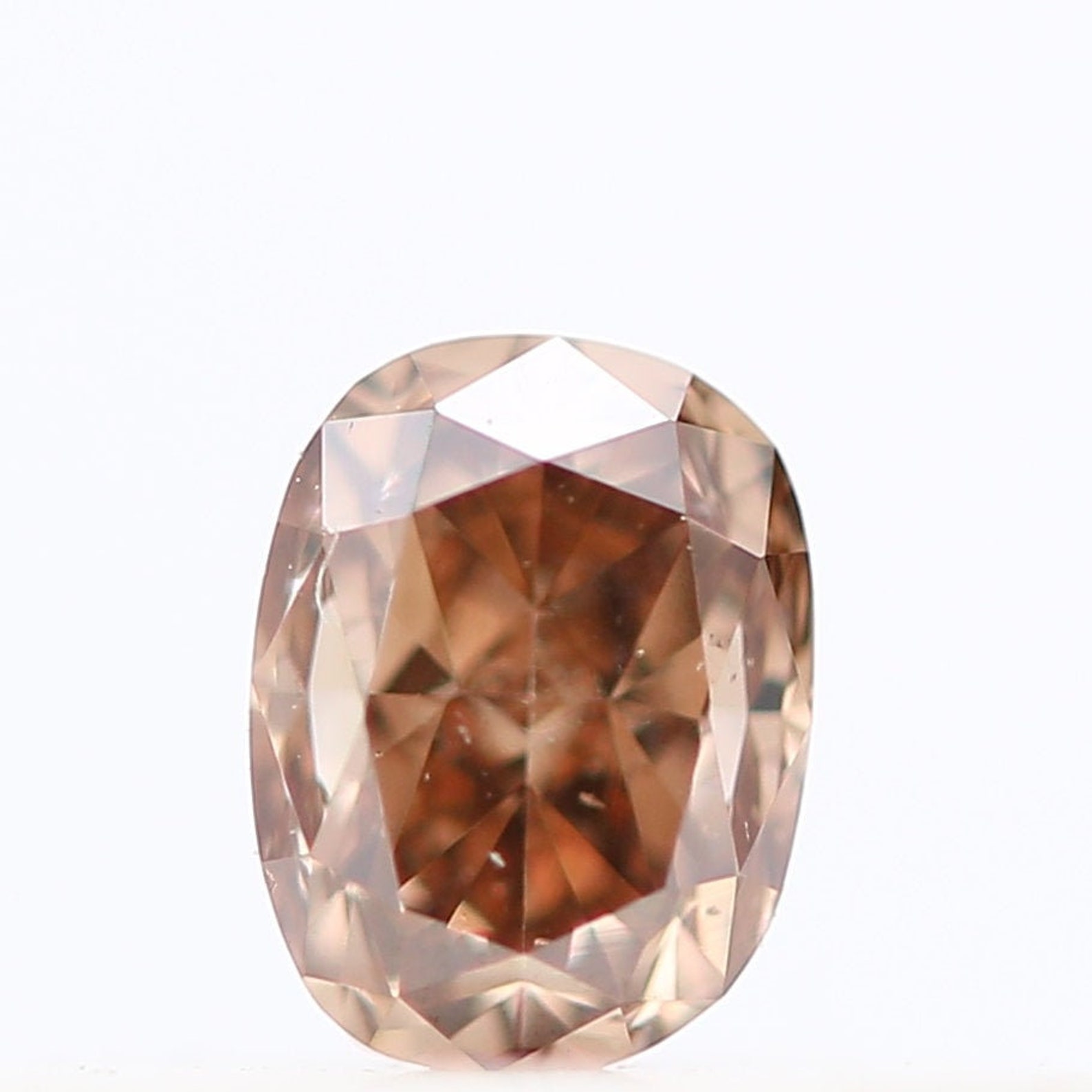 Natural Brown Diamond - Fancy Brown Color Oval Diamond - Natural Loose ...
