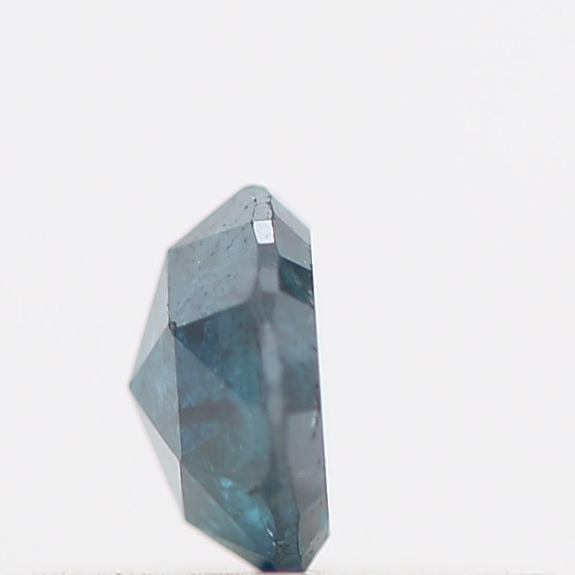 Rose Cut Diamond - Fancy Blue Color Round Rose Cut Diamond - Rose Cut ...