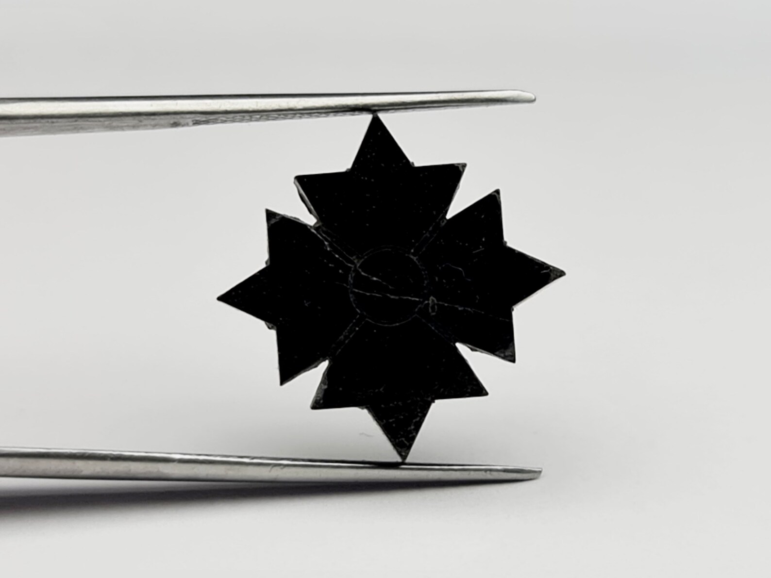 8.82 Carat Natural Loose Diamond Star Cut Black Color Diamond Fancy ...