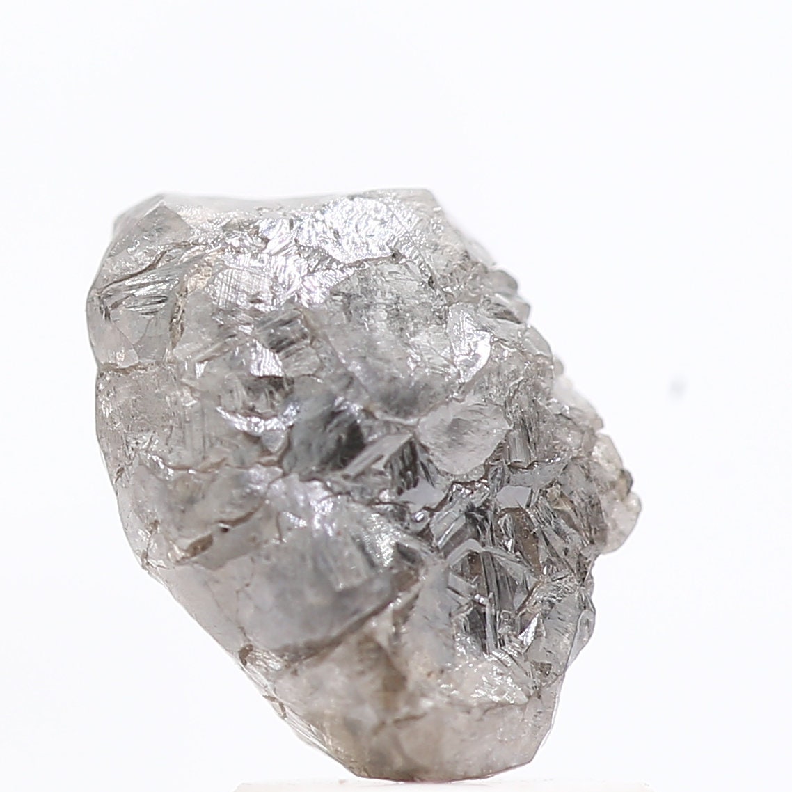 1.93 Carat Natural Grey Rough Diamond Fancy Grey Color Rough | Etsy