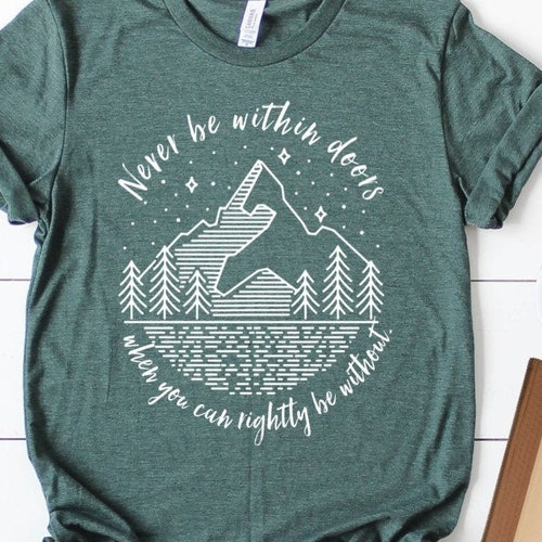 Charlotte Mason never Be Indoors Quote | Etsy