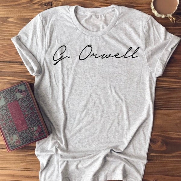 Orwell Tshirts - Etsy