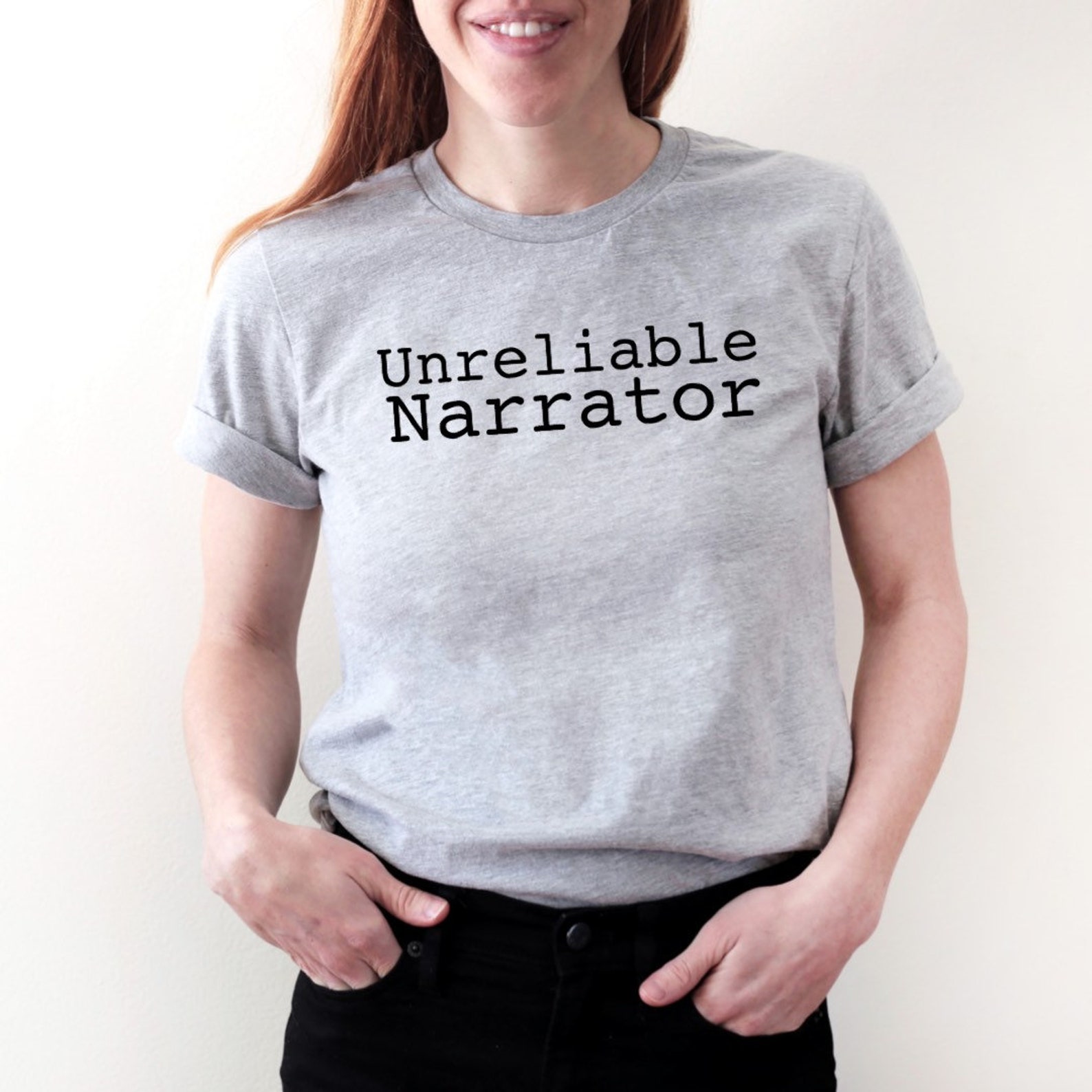 Unreliable Narrator - Short Sleeve Unisex T-shirt - Etsy