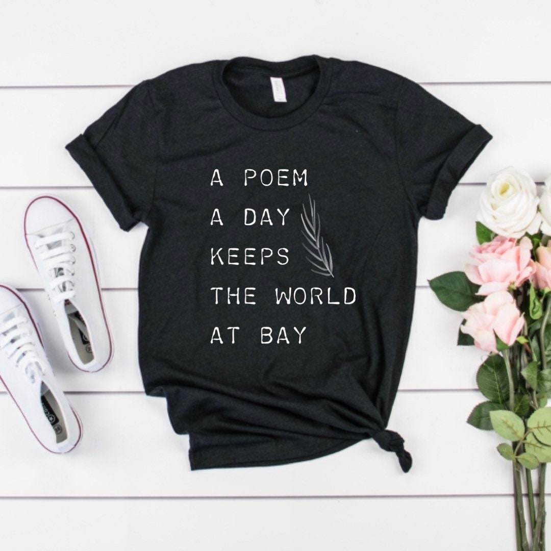 A Poem A Day - Short Sleeve Unisex T-shirt - Etsy