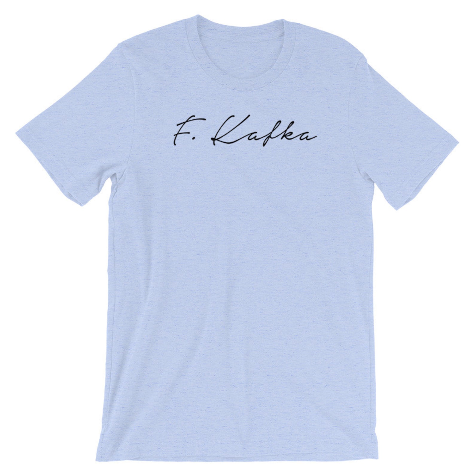 Franz Kafka Classic Author Signature Short-Sleeve Unisex | Etsy