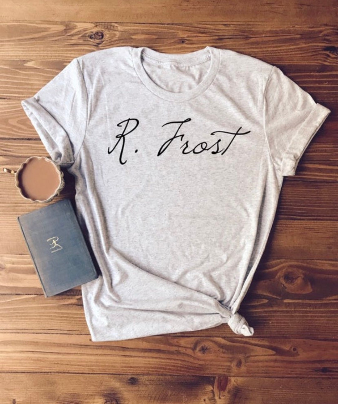 Robert Frost - Classic Author Signature - Short-sleeve Unisex T-shirt ...