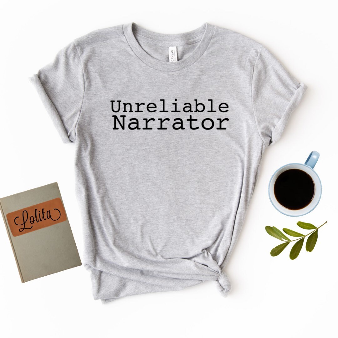 Unreliable Narrator - Short Sleeve Unisex T-shirt - Etsy