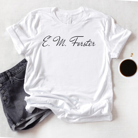 E.M. Forster Classic Signature Short Sleeve Unisex T-shirt | Etsy