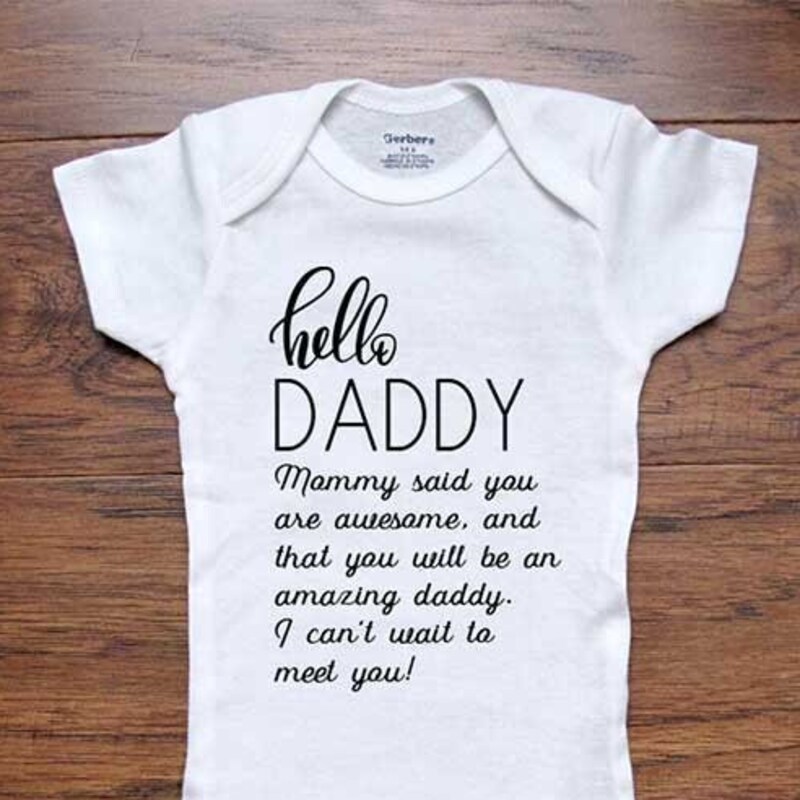 Hello Daddy - Etsy