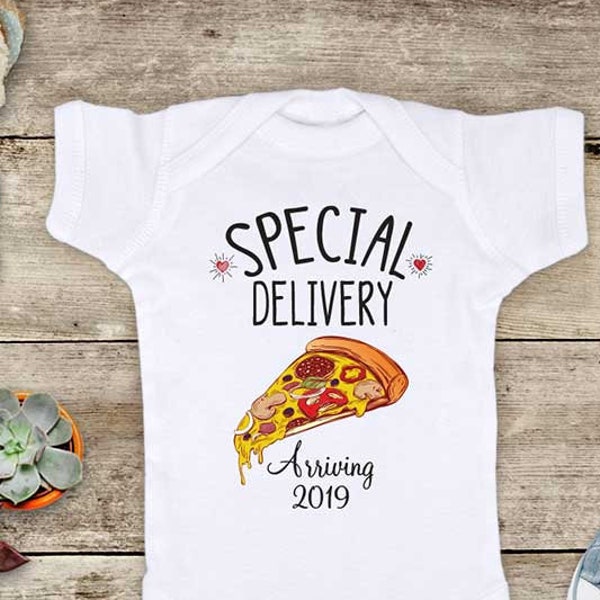 Pizza Digital Pregnancy Announcement - Etsy